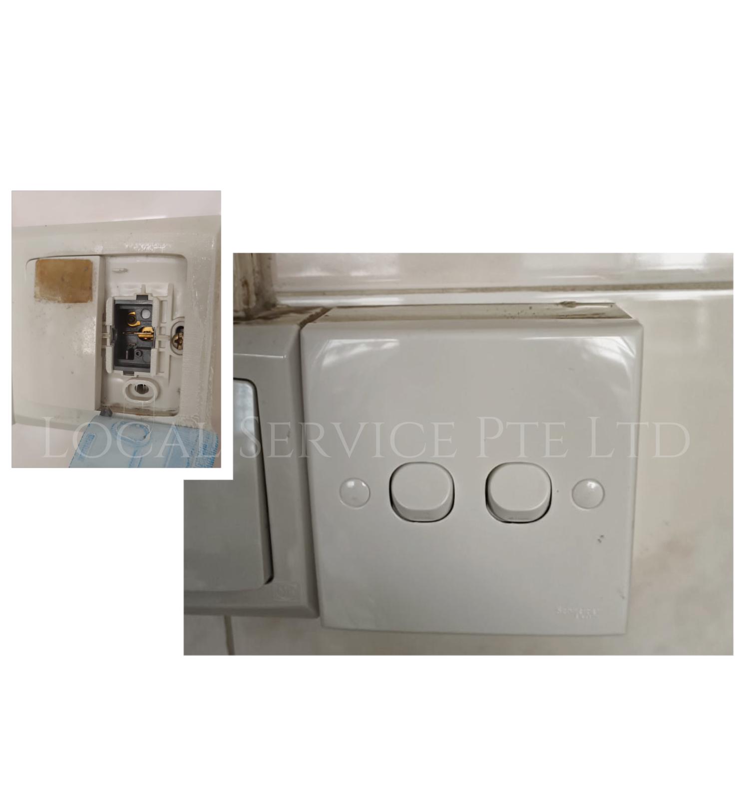 Replace Switch Faceplate In Compassvale Walk - Local Service Pte Ltd